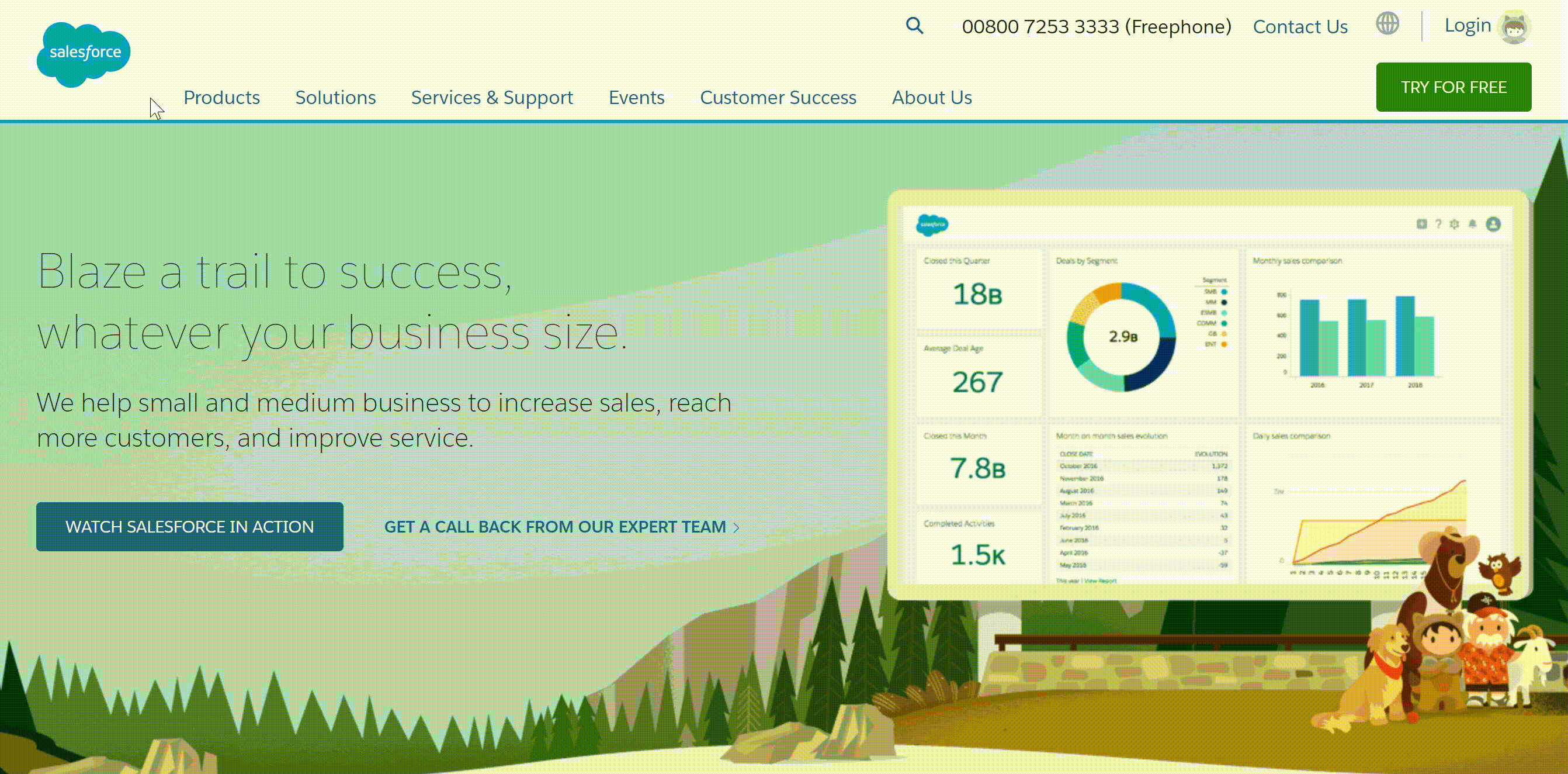 Salesforce: Website Sitemap